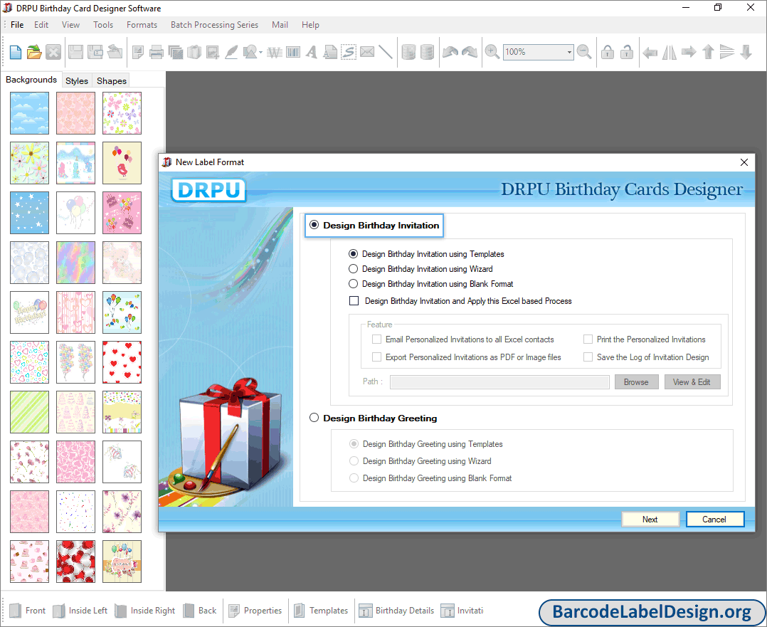 Birthday Card Creator Printable Photo Happy Birth Day Greetings Maker 
